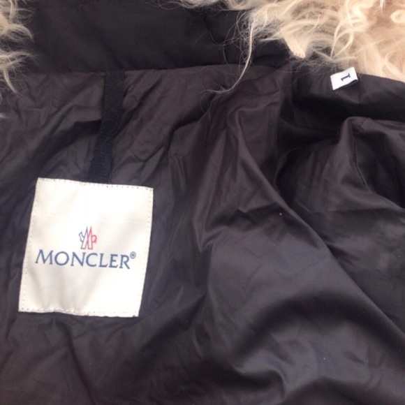 Moncler | Jackets & Coats | Moncler Size Coat Lamb Fur Authentic | Poshmark